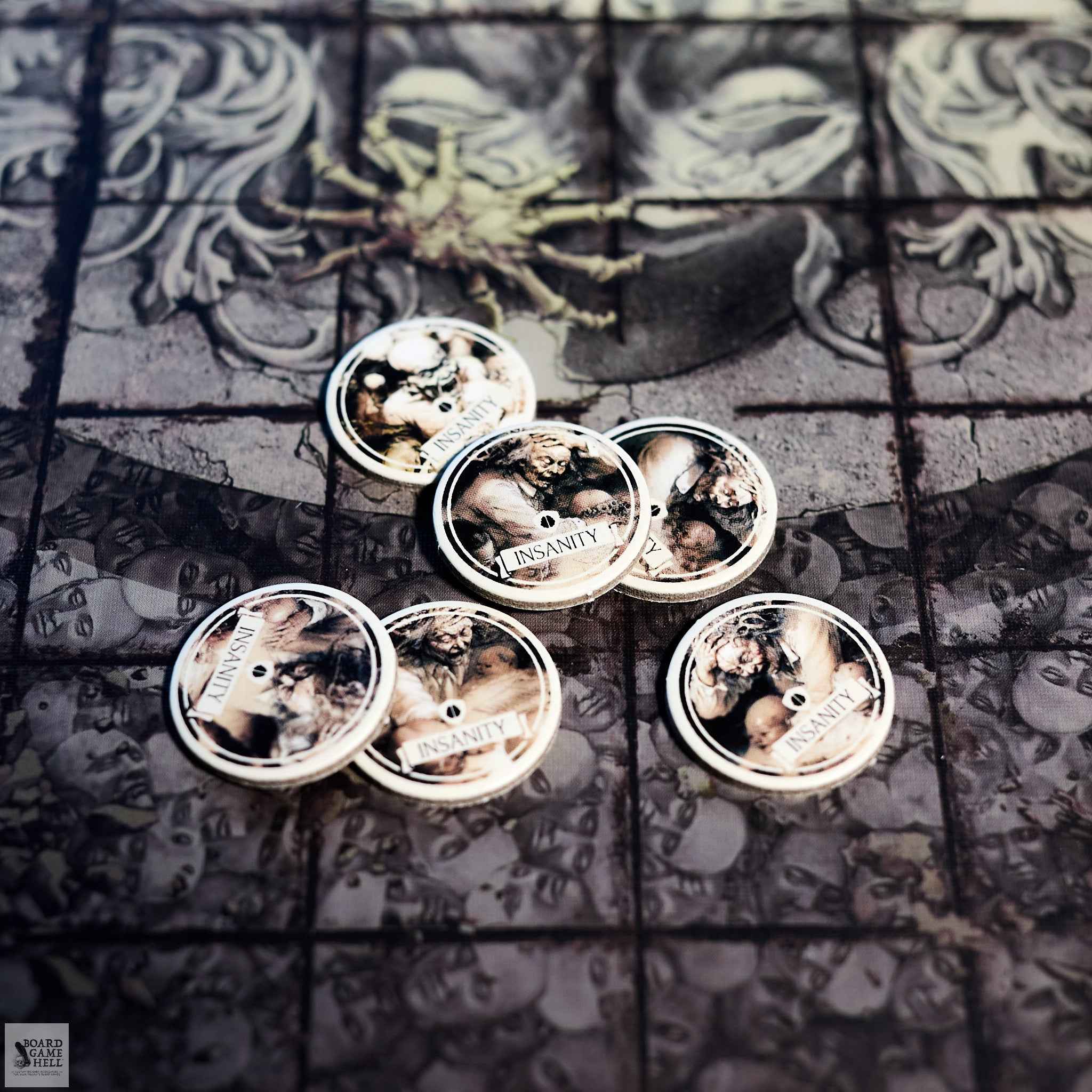 BGH Insanity Tokens™ Set (x12) for Kingdom Death: Monster – Board Game Hell